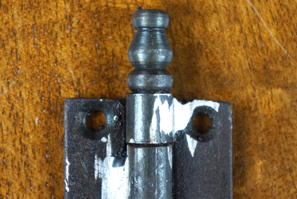 Small Cabinet Hinge, Rustic Cabinet Hardware - Old World Hardware